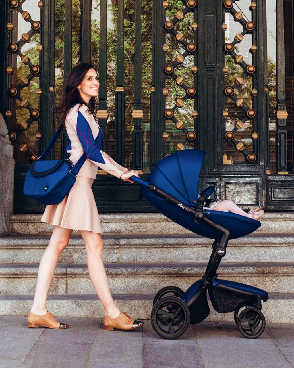 mima xari royal blue bundle: style meets functionality - mima kids